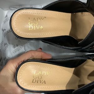 Dolls Kill | Shoes | Dolls Kill Noir Of Course I Did Platform Mules 7 2 ...